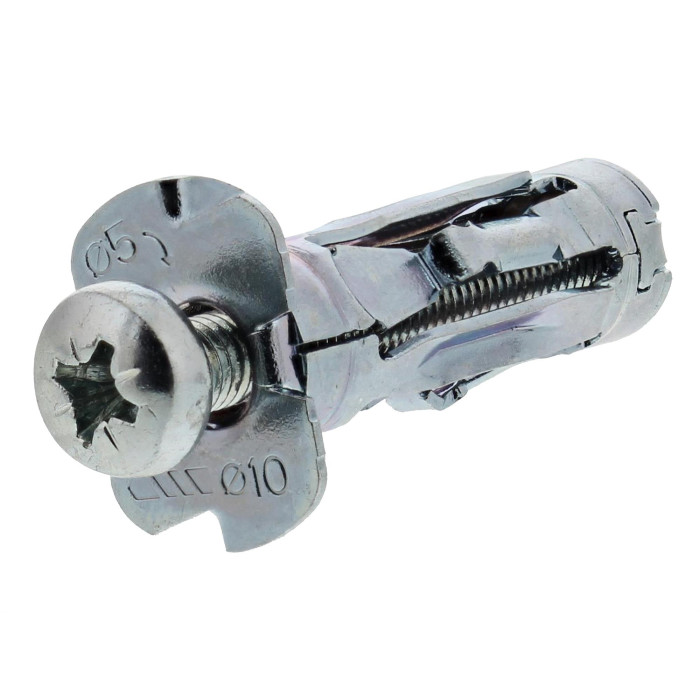 Cheville métallique expansion SPIT STELLIX FIX pour plaques de plâtre DLM